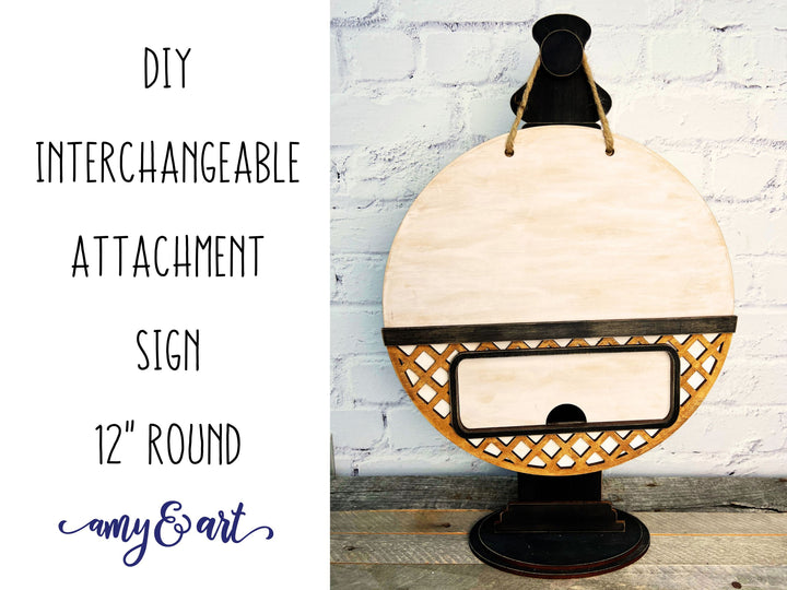 The Jackie Interchangeable Signs & Inserts – Amy & Art Designs