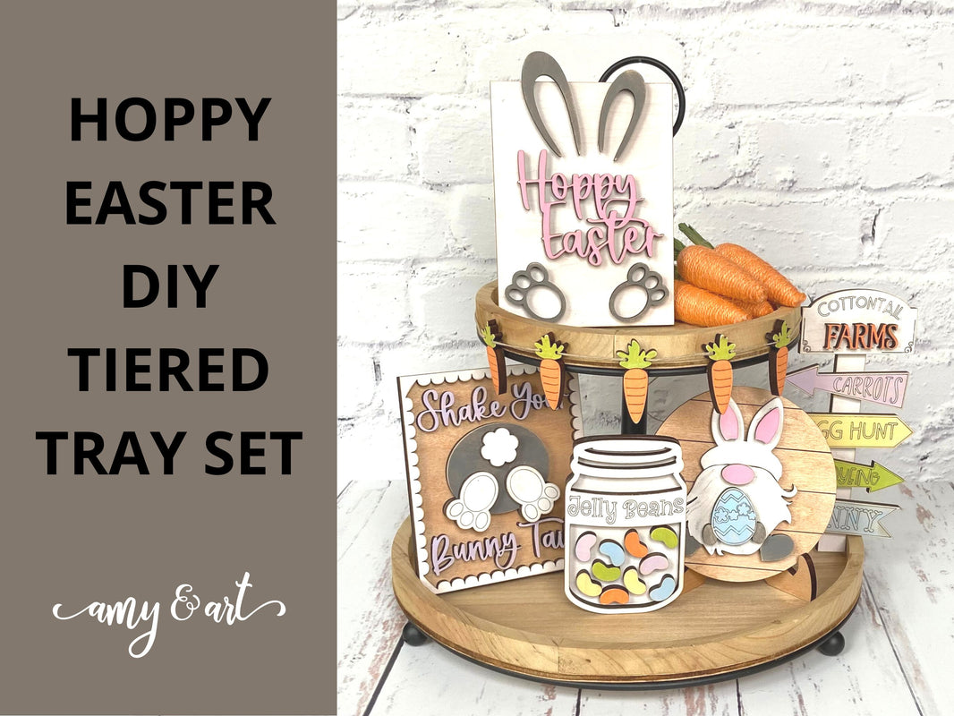 DIY Tiered Tray Kits – Amy & Art Designs