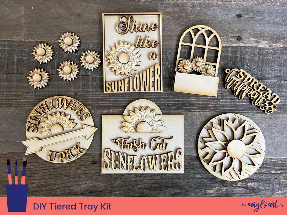 DIY Tiered Tray Kits – Amy & Art Designs