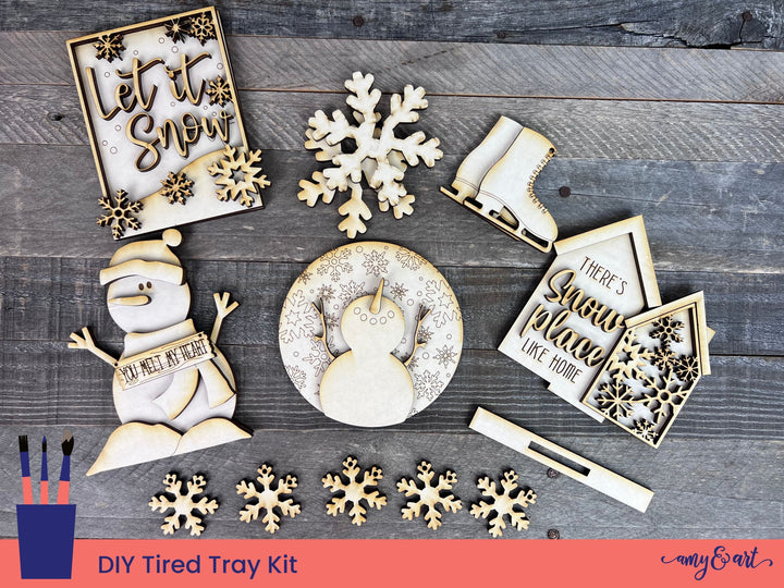 DIY Tiered Tray Kits – Amy & Art Designs